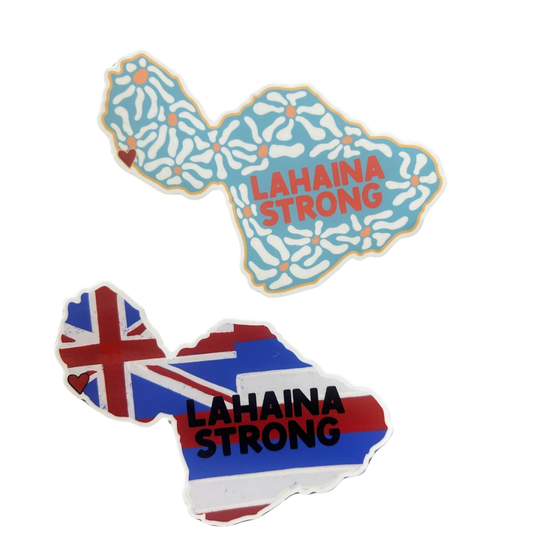 Lahaina Strong Stickers - Pakaloha Bikinis