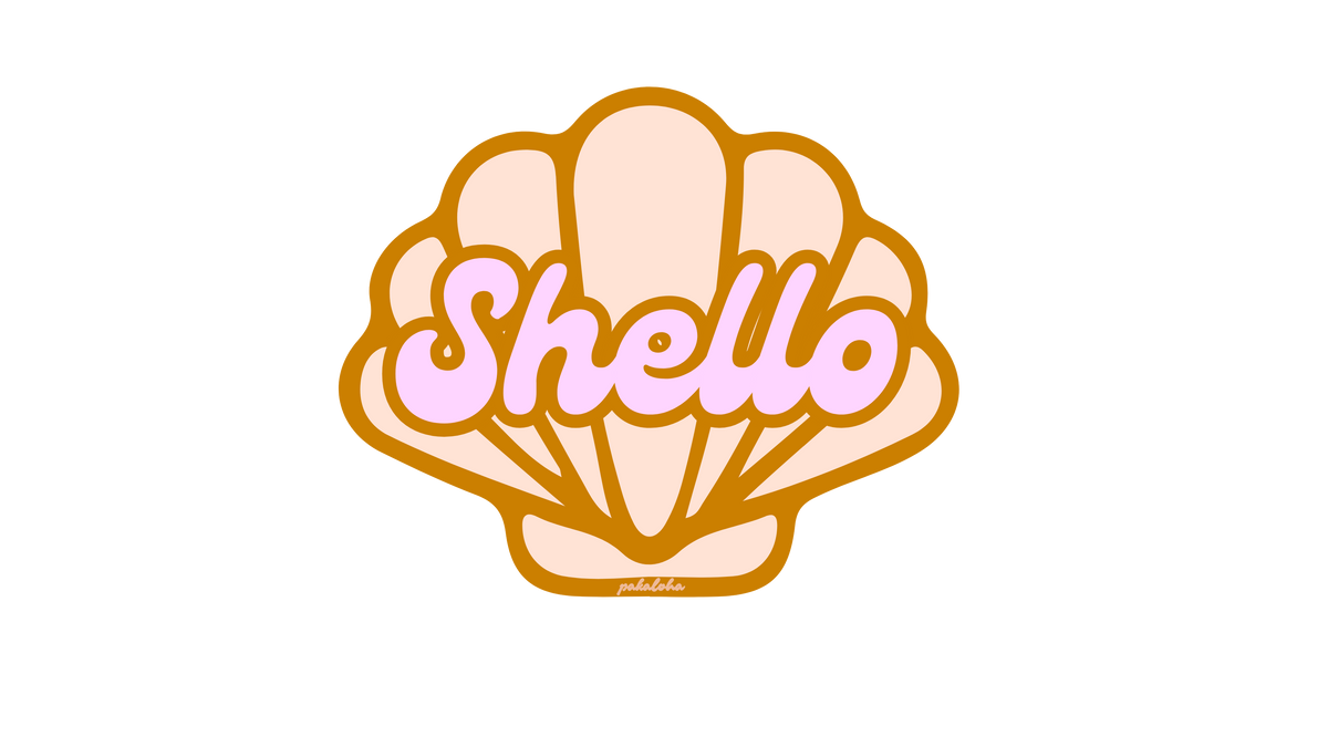 Shello Sticker - Pakaloha Bikinis